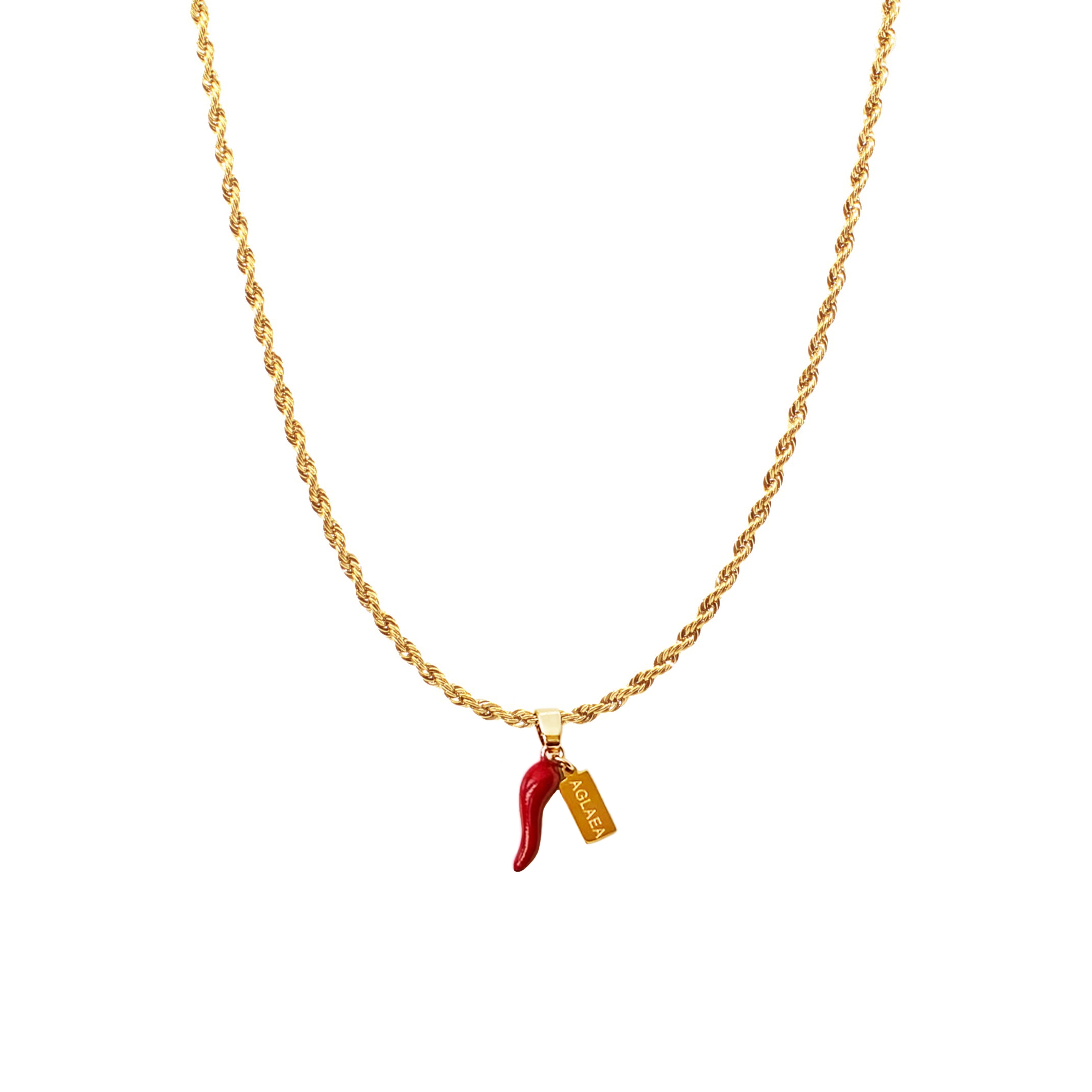 CORNICELLO NECKLACE GOLD | Aglaea Jewellery