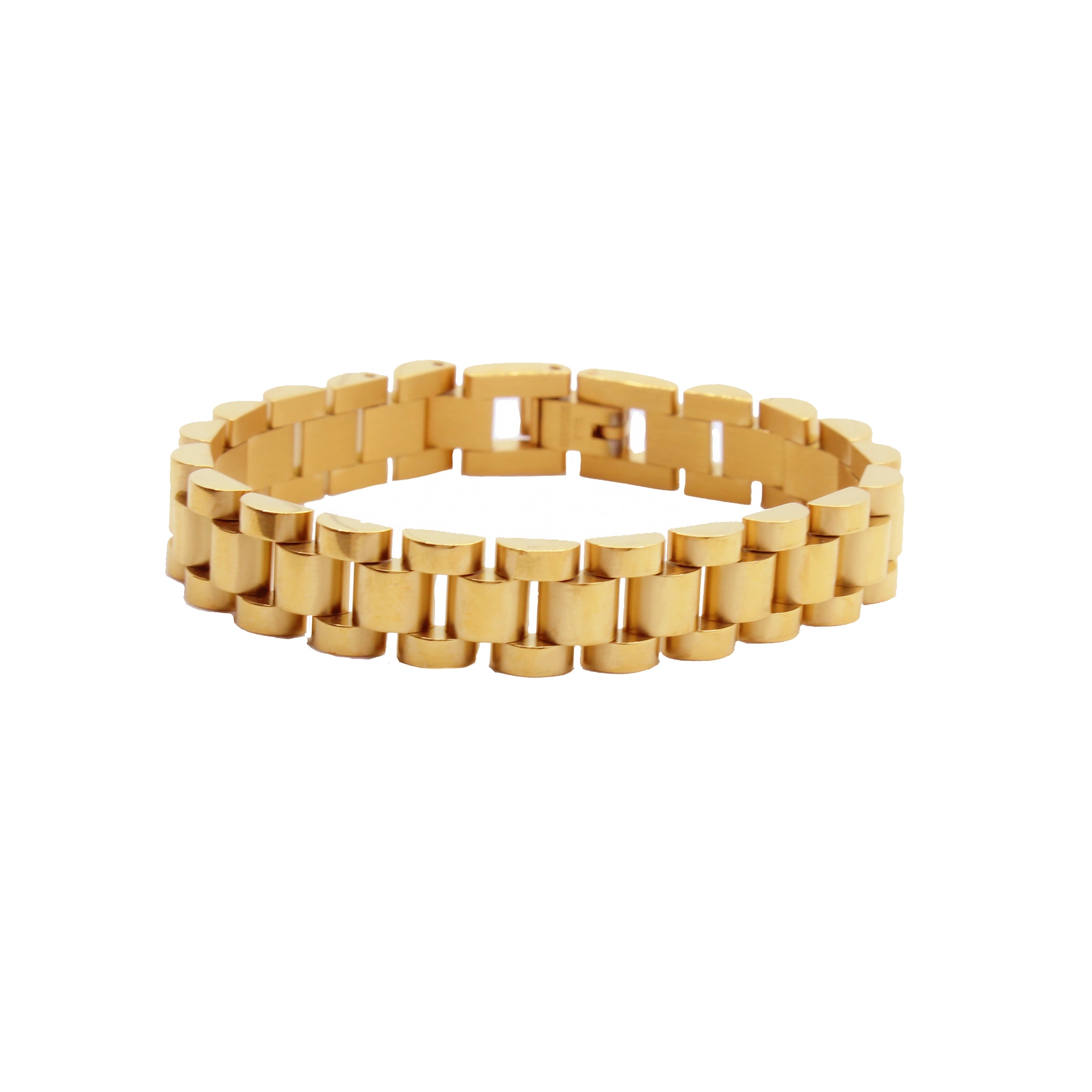 WATCH BRACELET GOLD – Aglaea Jewellery