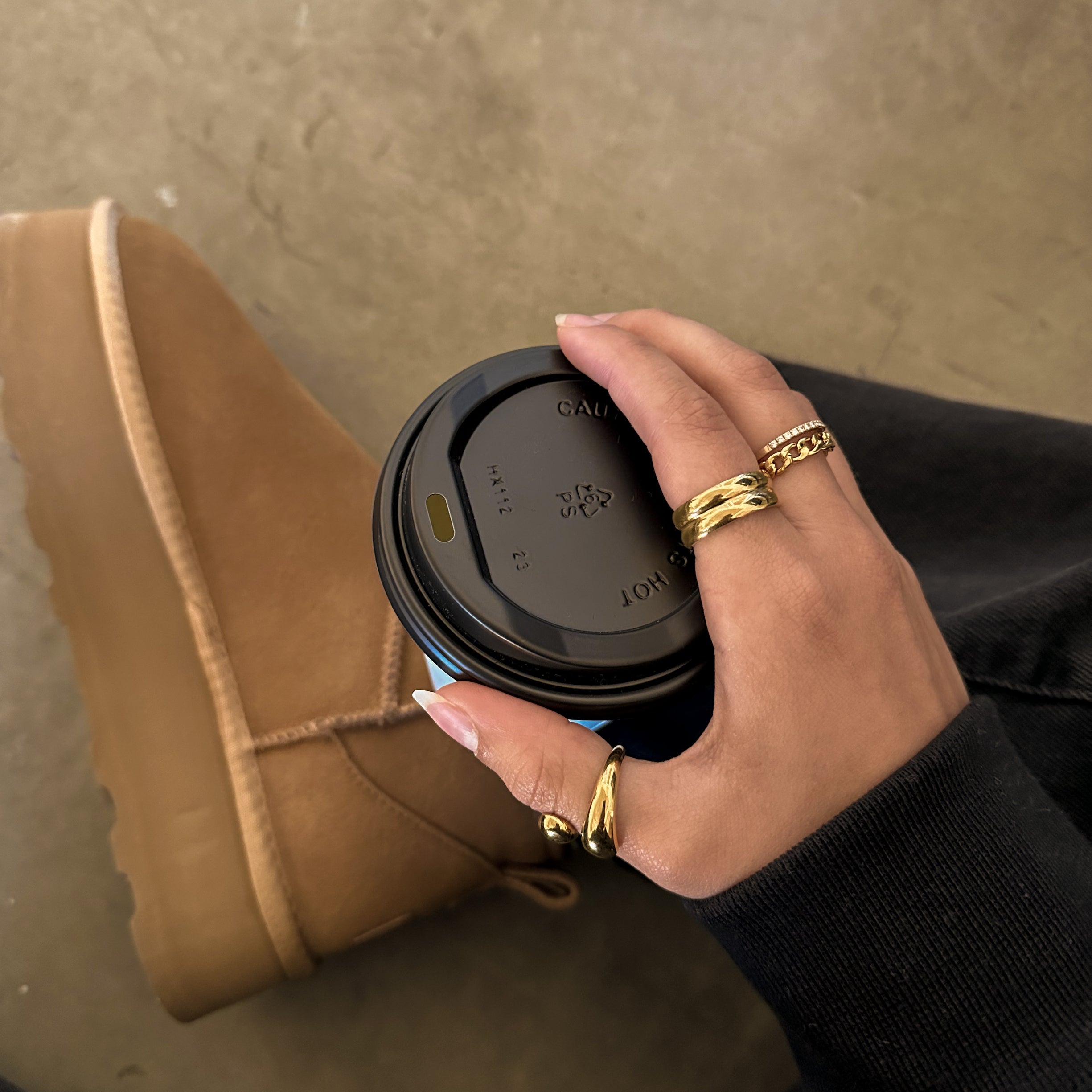 NOAH RING GOLD – Aglaea Jewellery